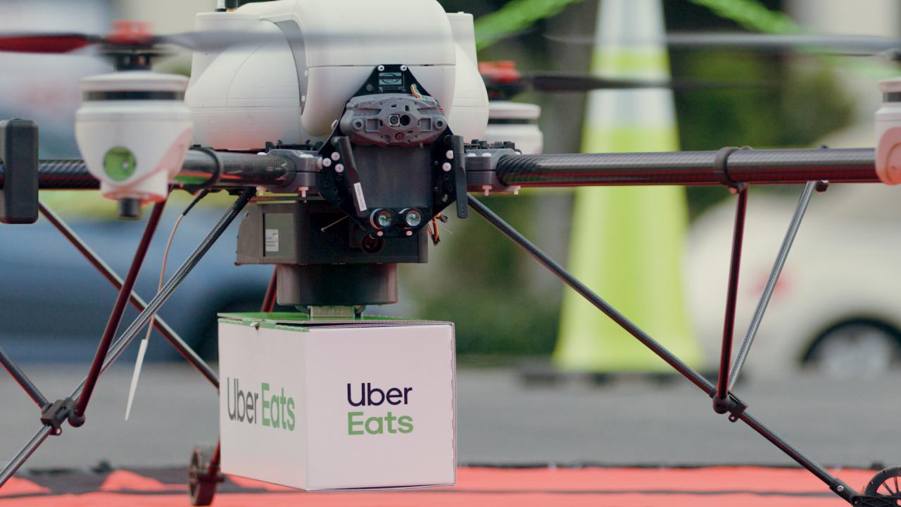 Uber Eats To Start Testing Fast Food Drone Delivery In San Diego Uber Eats To Start Testing Fast Food Drone Delivery In San Diego