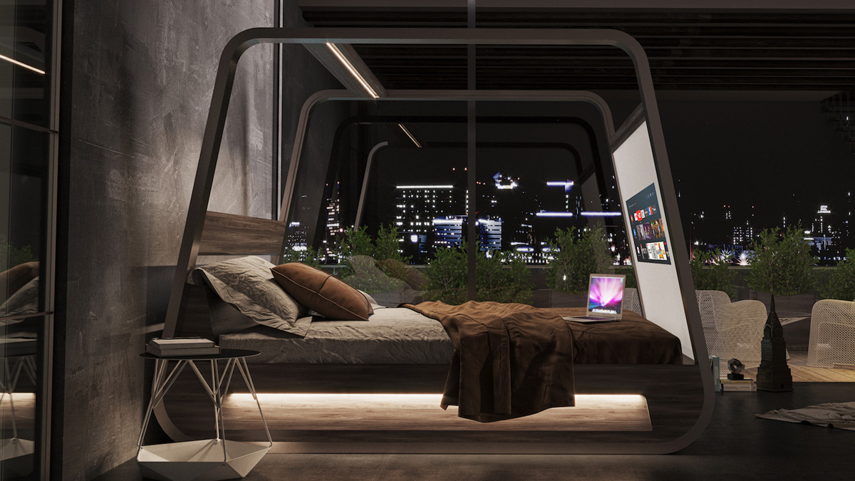 The HiBed Is A Fully-Connected High-Tech Relaxation Station
